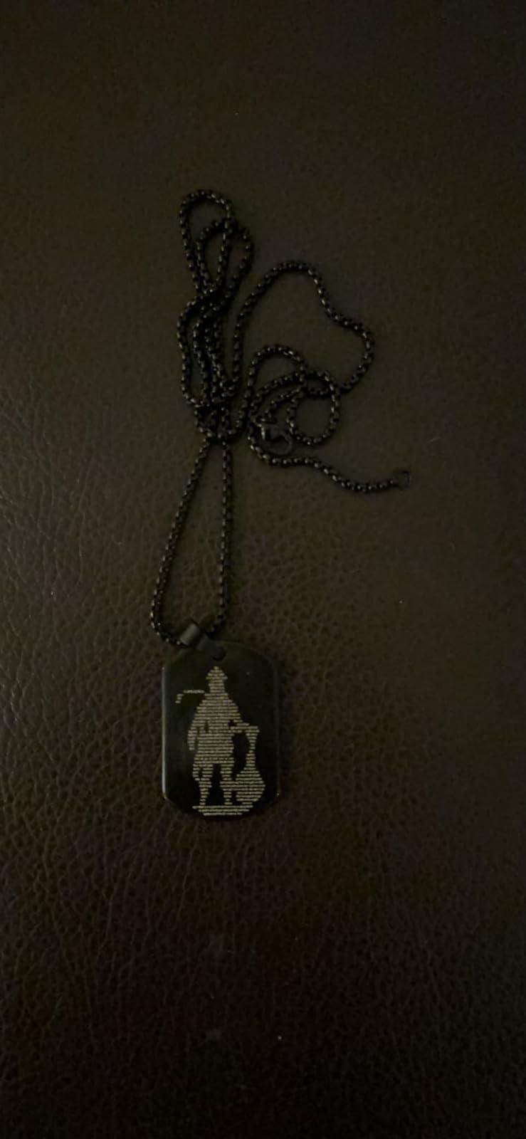 Hanuman Chalisa Pendant With Chain – Ram Mandir Store